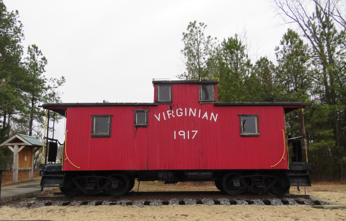 Alberta Caboose, Alberta, Virginia – John Cowgill: Stories of the Railroad