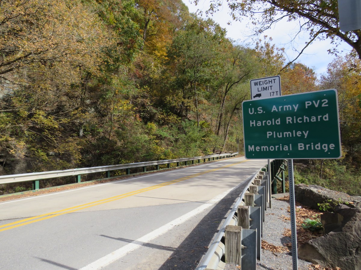 The Harold Richard Plumley Memorial Bridge, Prince, West Virginia ...